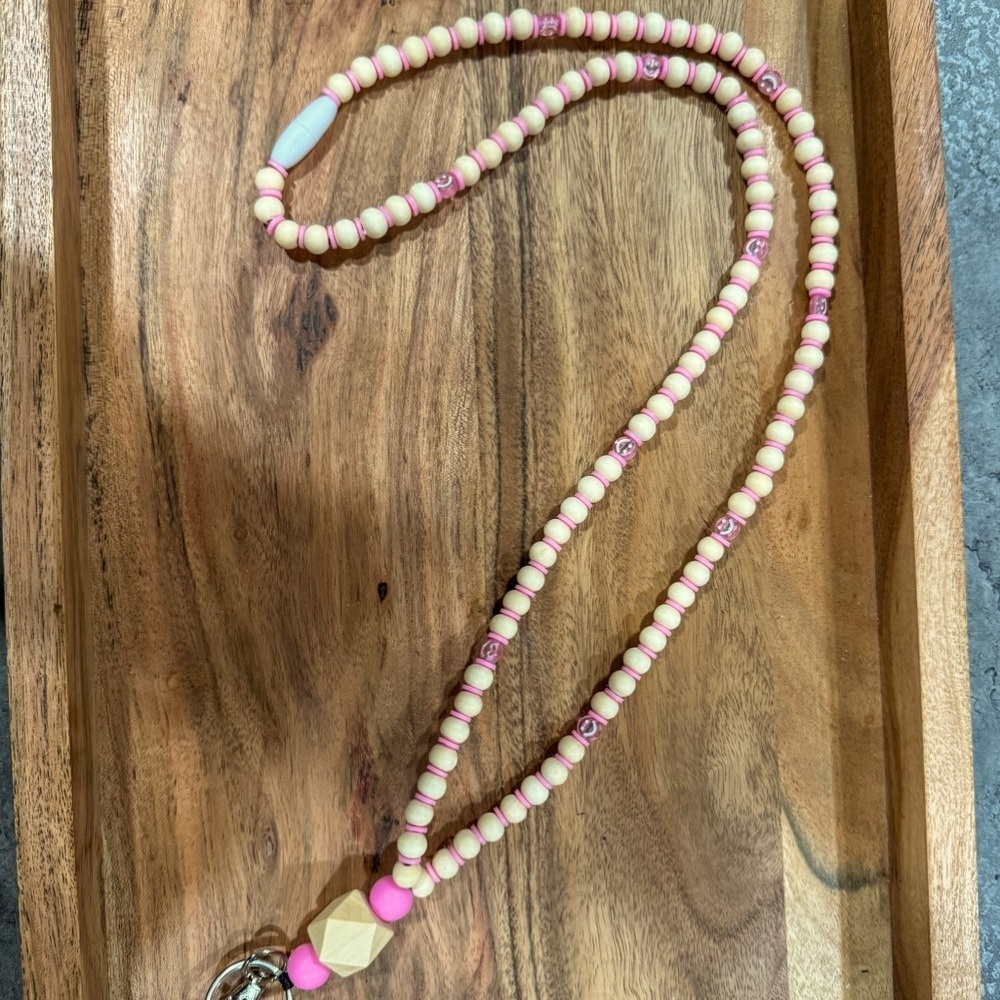 Smiley Face Lanyard - Gem